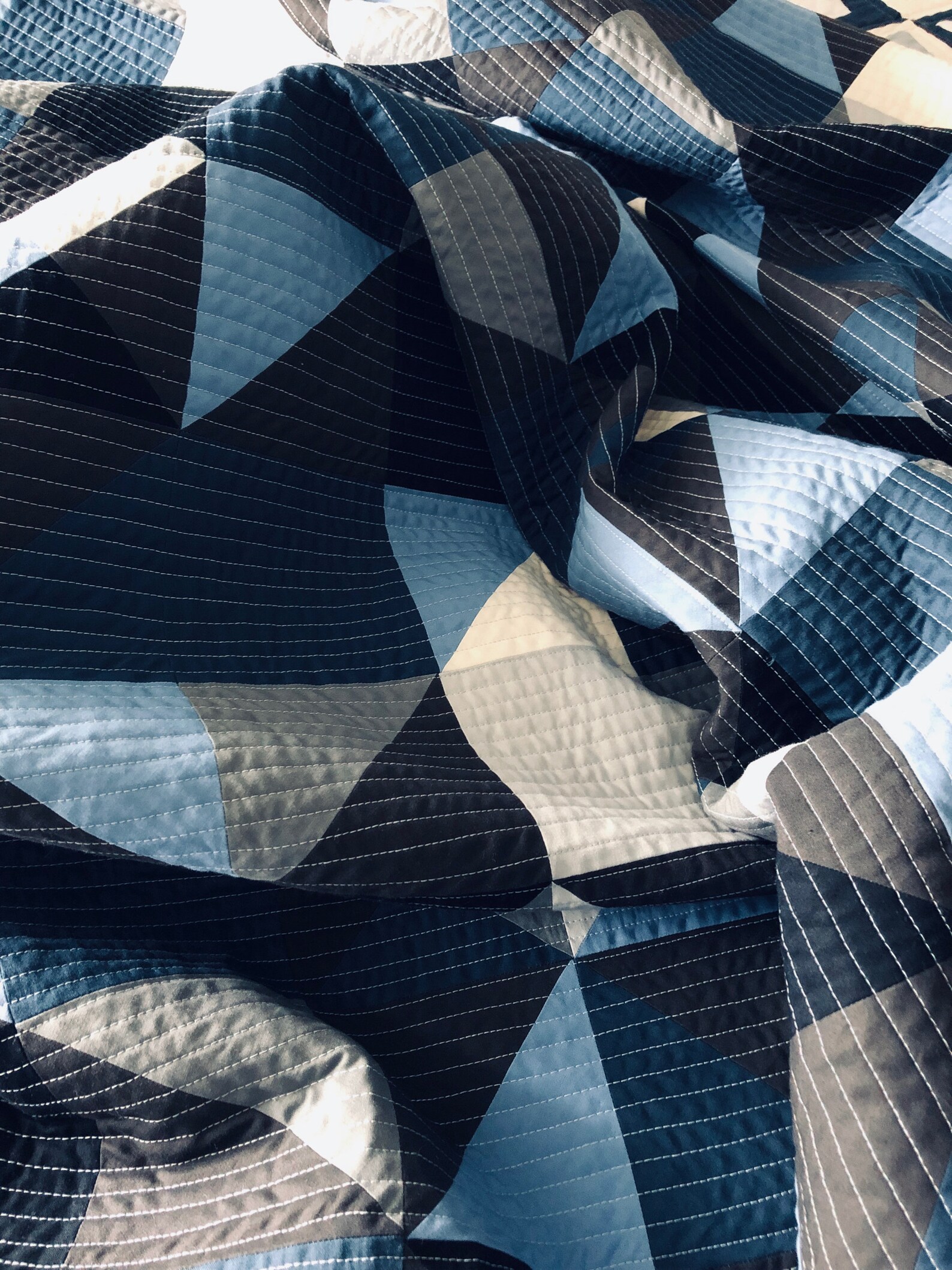 Modern Quilt Patterns, PDF Quilt Patterns, Geometric Quilt Patterns ...