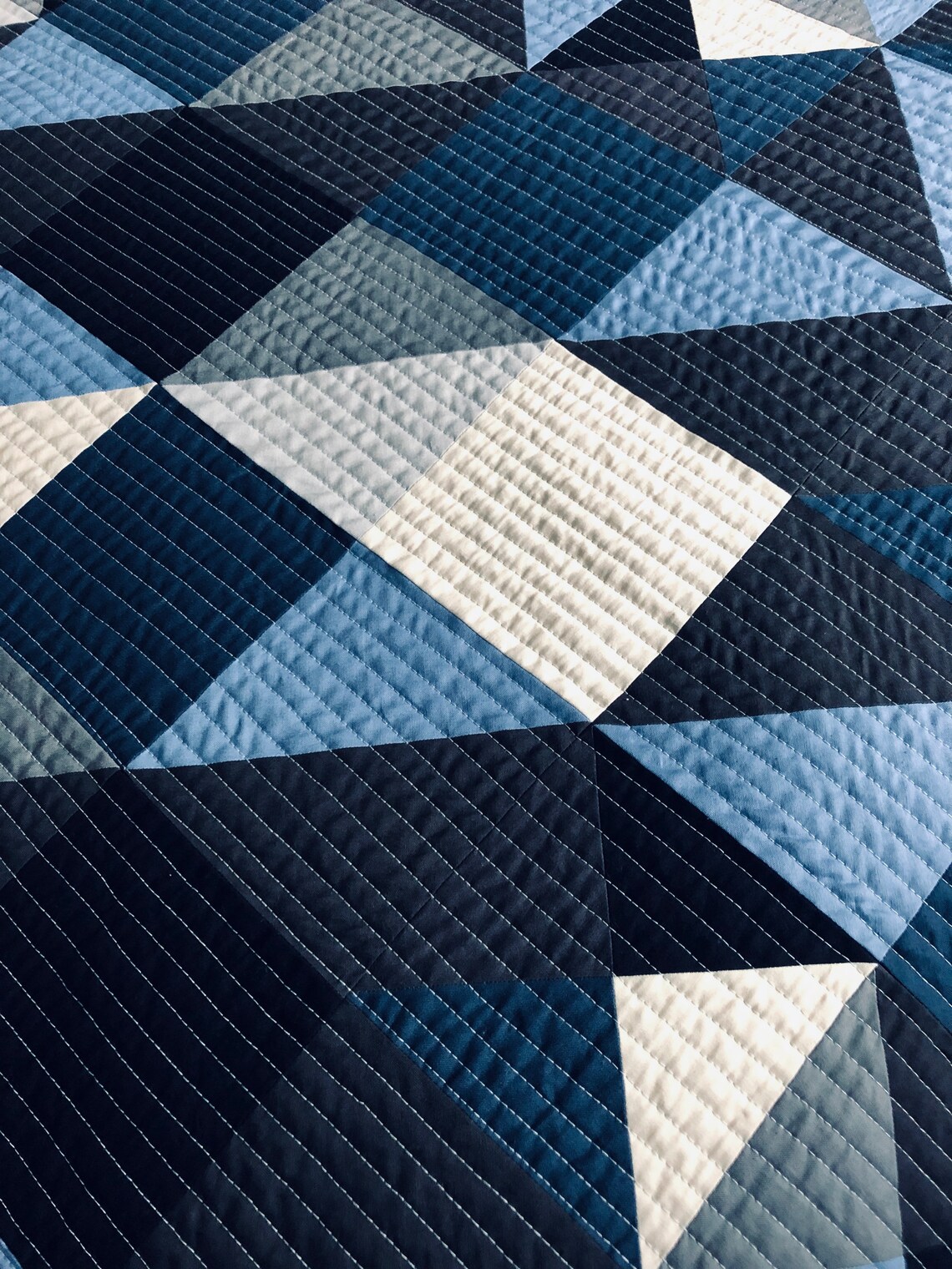 Modern Quilt Patterns PDF Quilt Patterns Geometric Quilt | Etsy