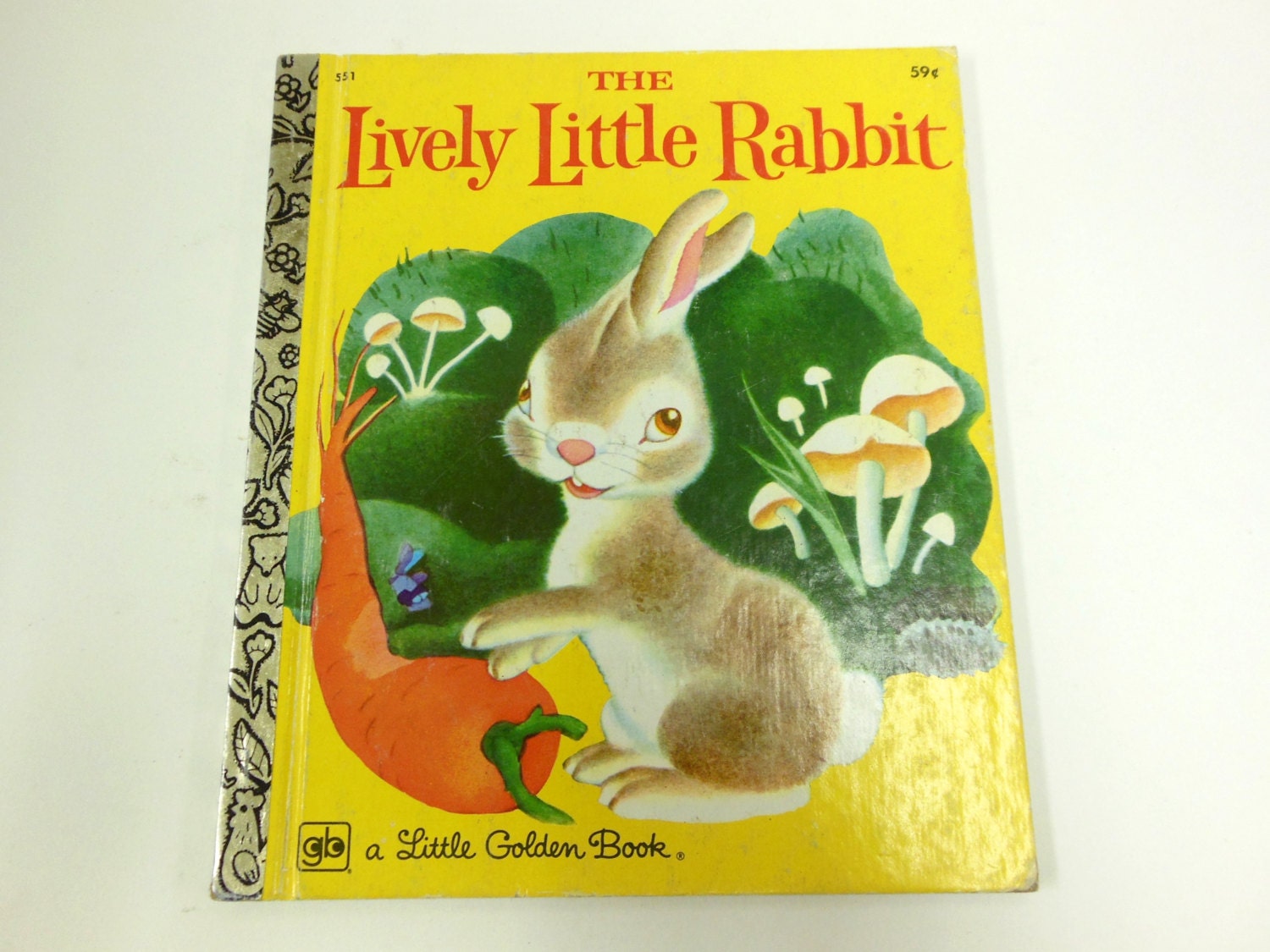Vintage The Lively Little Rabbit Little Golden Book | Etsy