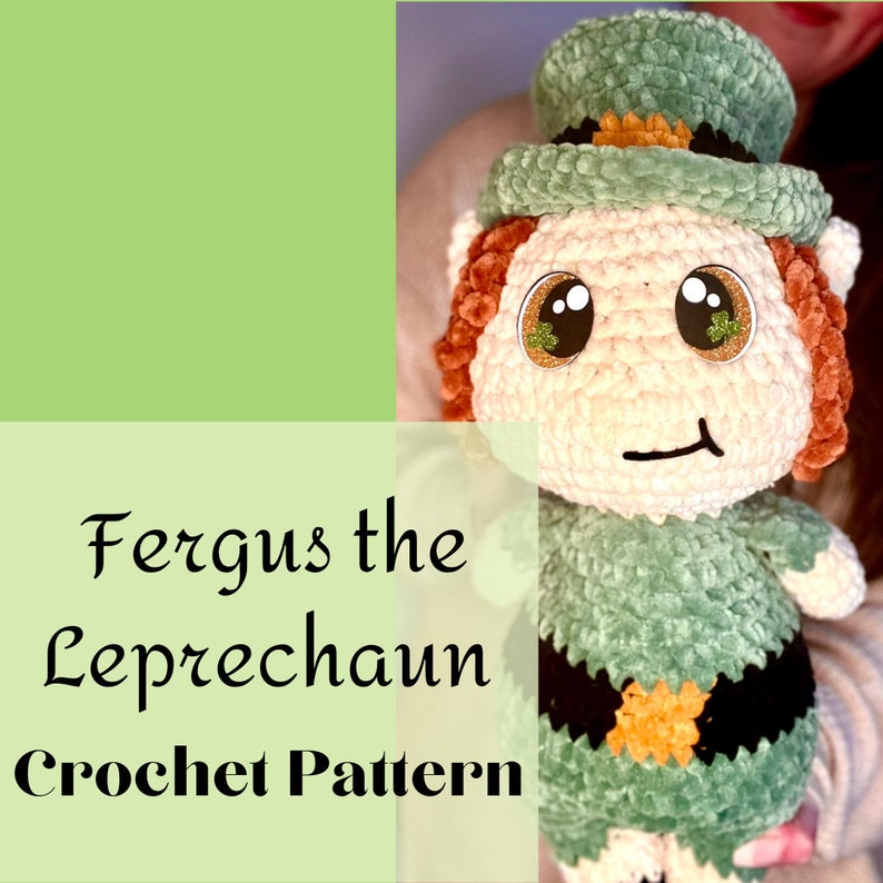 Fergus the Leprechaun Crochet Pattern - Etsy