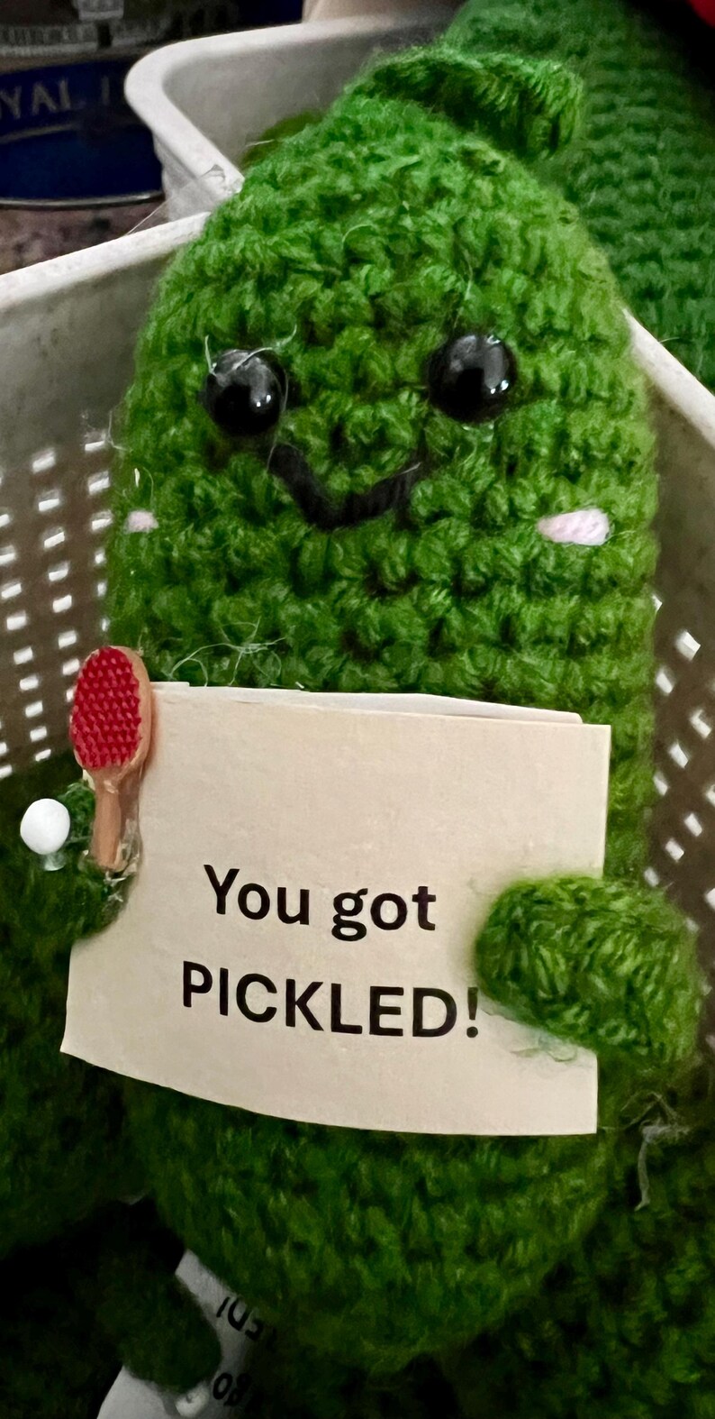 2 Pickleball Pickles Stating “you Got Pickled” - Etsy