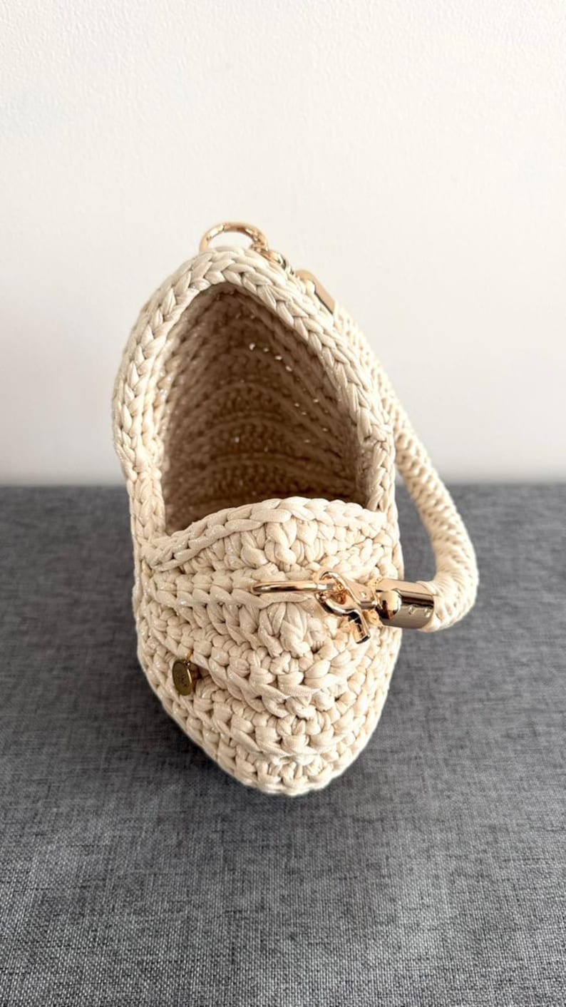 The Pearl Shell Bag | Handmade Crochet Bag | Pearl Ivory Shoulder Bag ...