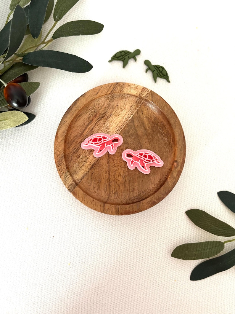 Turtle Clay Cutter – Polymer Clay Animal Shape Tool - Etsy