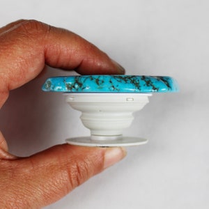 Wholesale 5ct Pop Sockets Turquoise Magnesite Gemstone Pop Out Phone ...