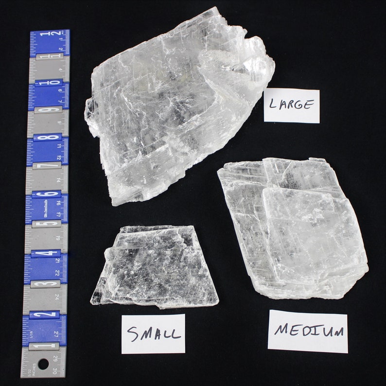 4"-8" Real Selenite Windows by the Each or by Pound Bulk Wholesale ...