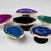 Pop Sockets PURPLE Agate Gold / Copper Plated Gemstone Pop Phone Grip ...