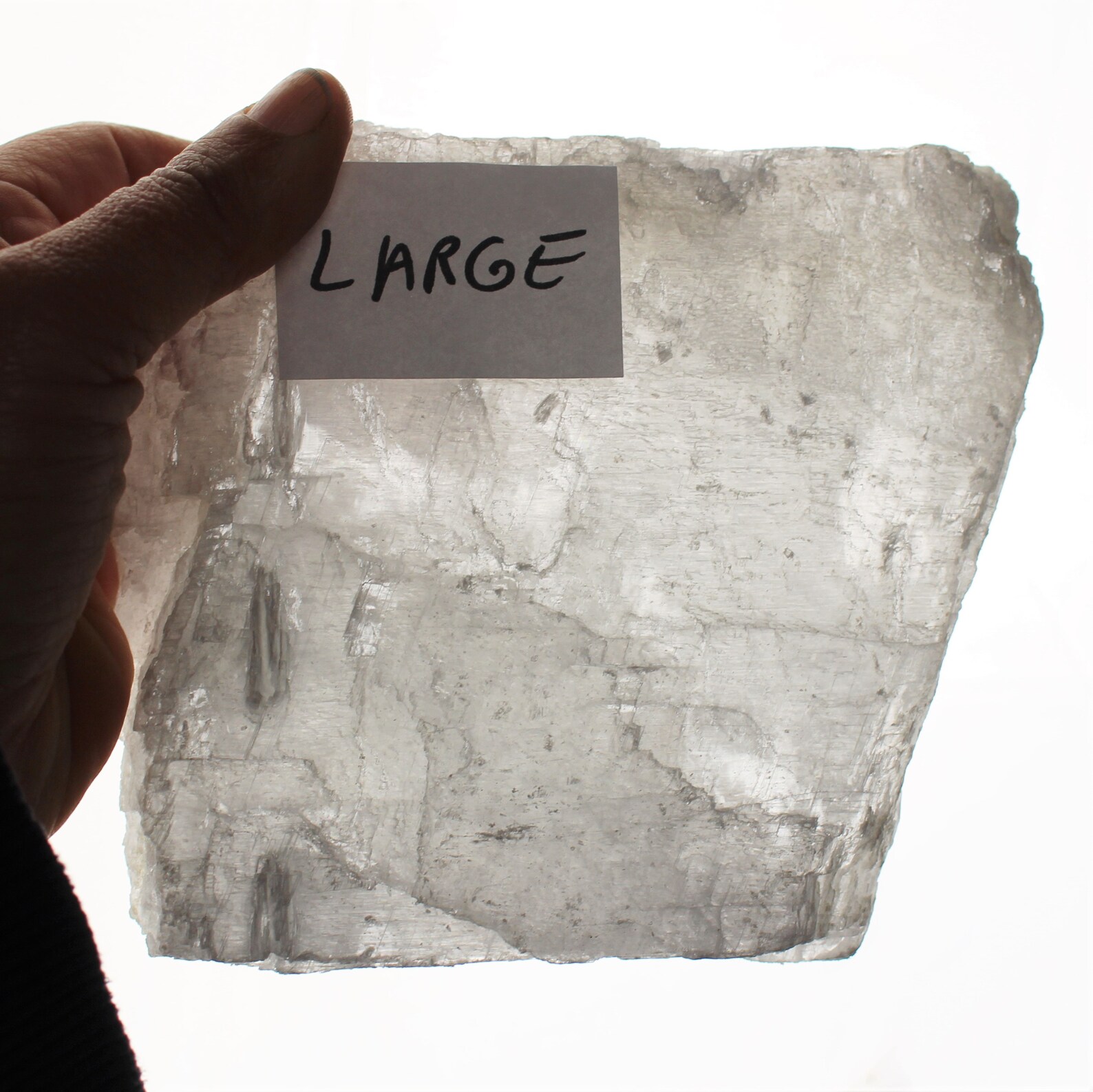 4"-8" Real Selenite Windows by the Each or by Pound Bulk Wholesale ...