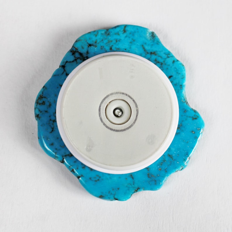 Wholesale 5ct Pop Sockets Turquoise Magnesite Gemstone Pop Out Phone ...