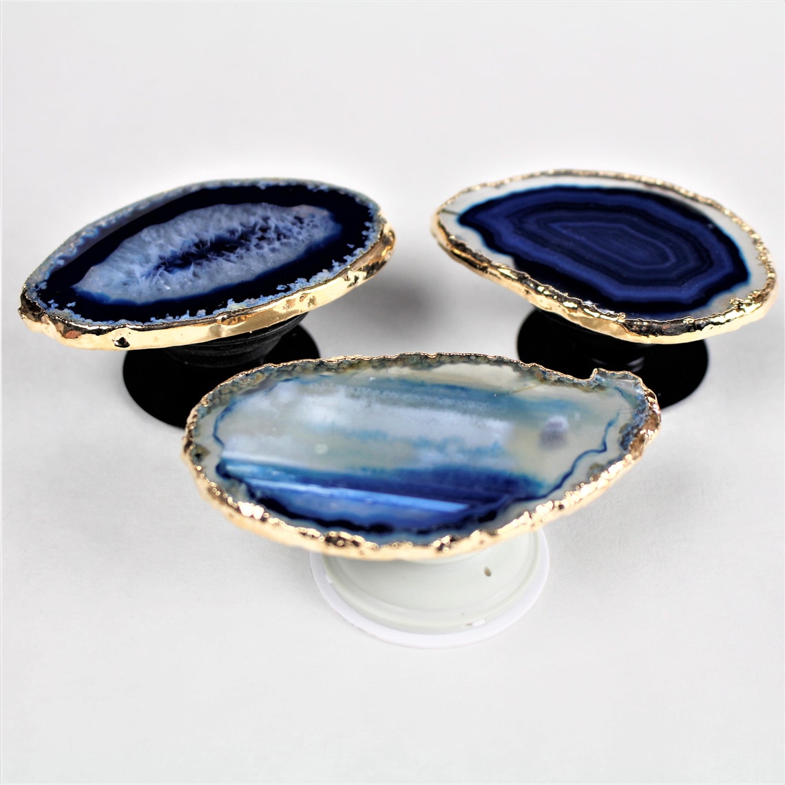 Wholesale 5ct Pop Sockets Navy Blue Gold / Copper Plated - Etsy