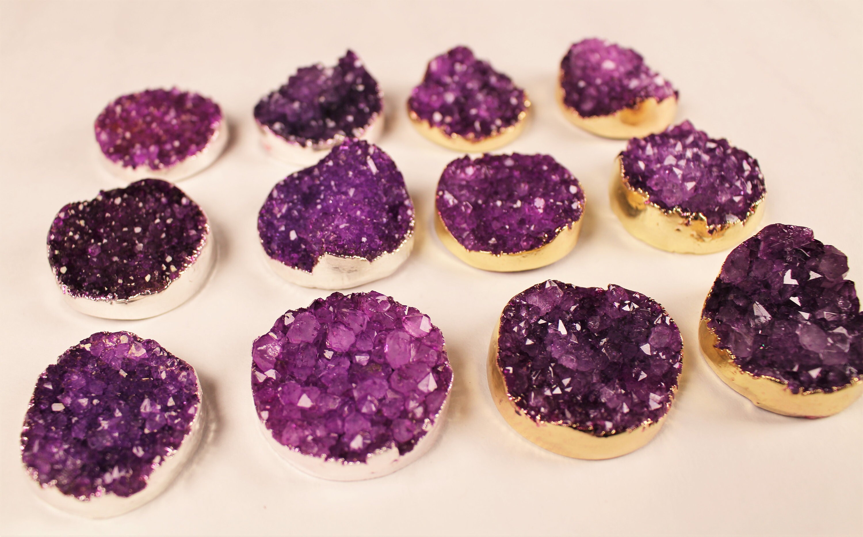 Raspberry Amethyst Pop Sockets Custom Gemstone Phone Grip | Etsy