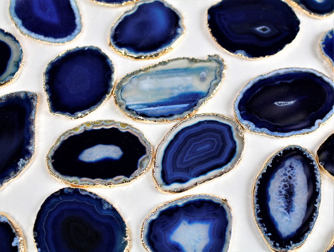 Wholesale 5ct Pop Sockets Navy Blue Gold / Copper Plated - Etsy