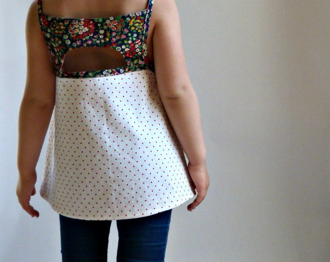 SHANDIIN Tank & Tunic - PDF Sewing Pattern for Girls 12/18mo to 8 - Etsy