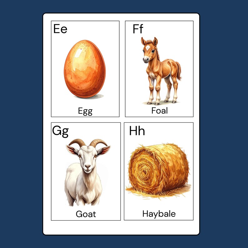Farmyard Home Learning Bundle — Printable | 3 Products | Instant ...