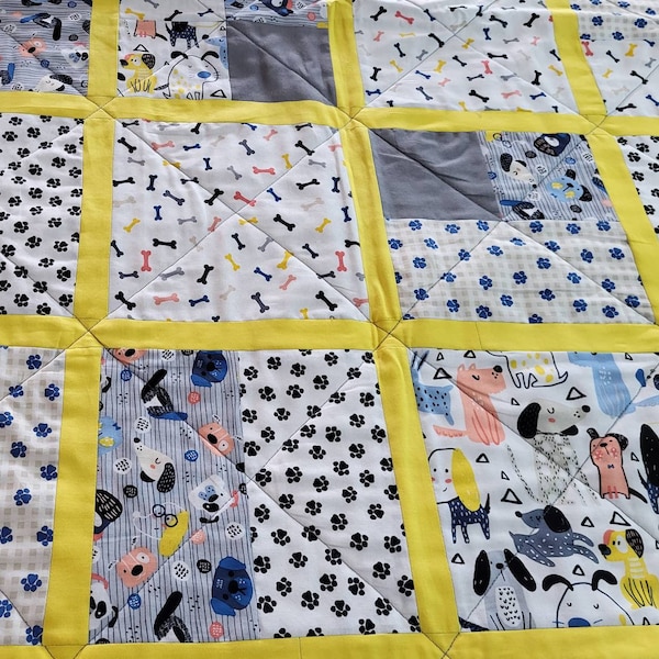 Dog Theme Quilts - Etsy