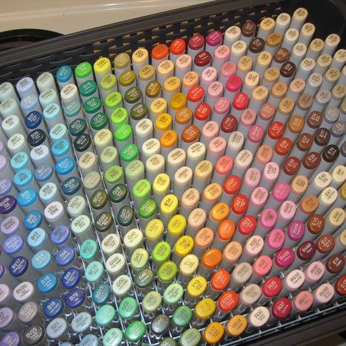 Copic Marker Storage Box Holds & Organizes 358 Sketch Lot NO - Etsy