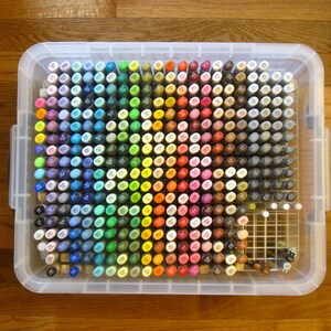 Copic Marker Storage Box Holds & Organizes 358 Sketch Lot NO - Etsy
