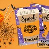 Halloween Bubble Printable Gift, Halloween Class Favors, Printable ...