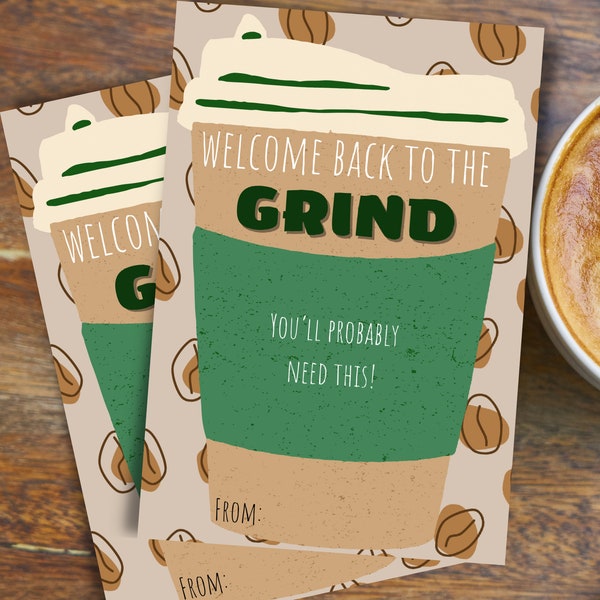 Coffee Gift Card - Etsy