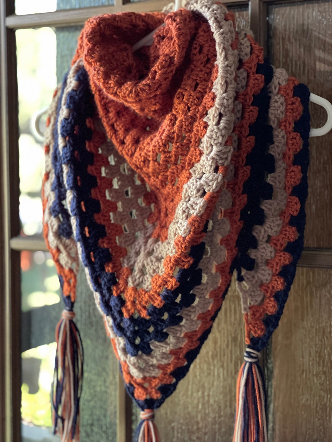 Handmade Custom Triangle Scarf Shawl Combo - Made to Order - Etsy