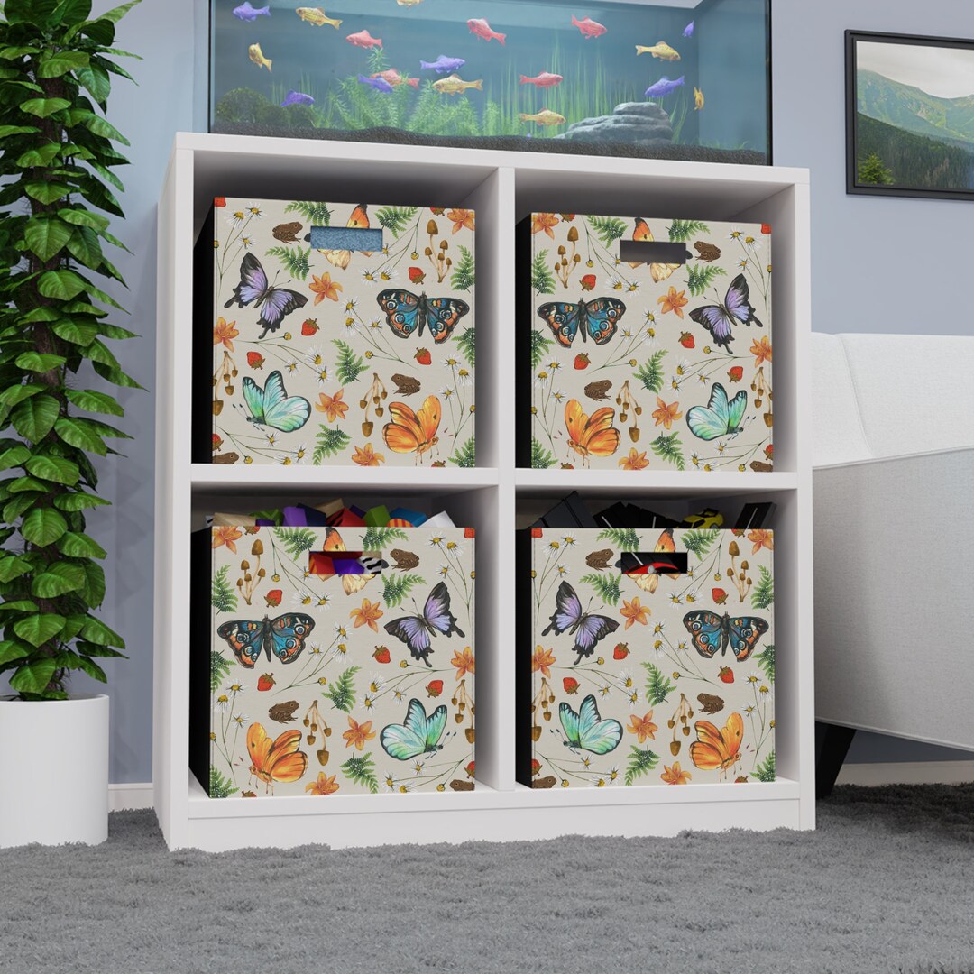 Magical Forest Fantasy Creatures Cottagecore Felt Storage Box - Great ...