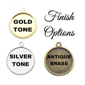 Custom Photo Pin Your Own Photo or Quote Custom Text or - Etsy