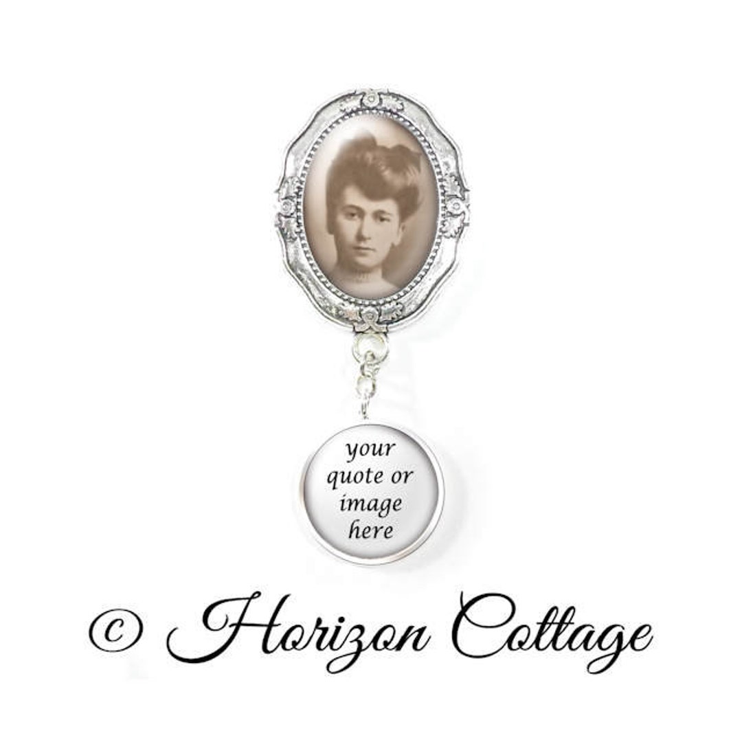 Custom Wedding Pin Your Own Photo and Quote Custom Photo - Etsy
