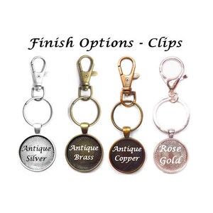 Custom Pet Key Ring With Digital Editing, Custom Book Bag Clip, Custom ...