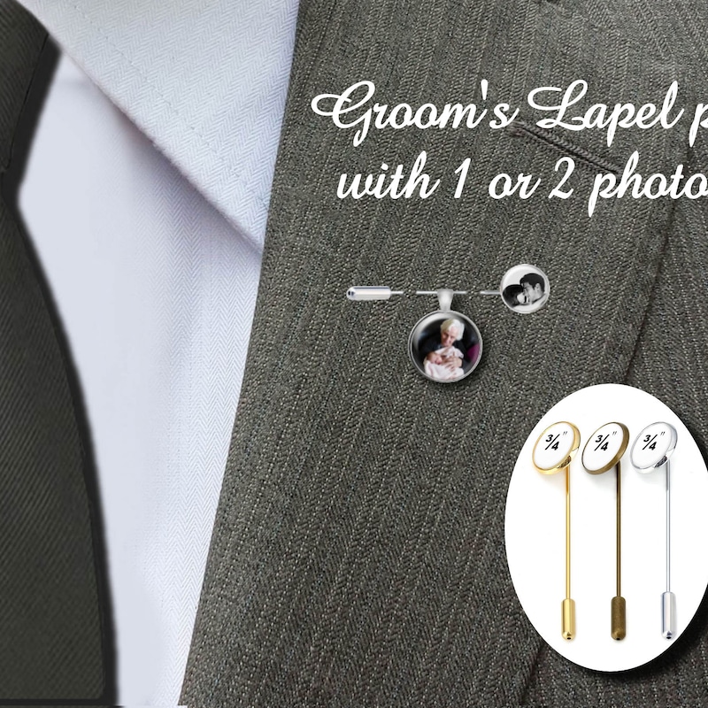 Groom Lapel Pins - Etsy