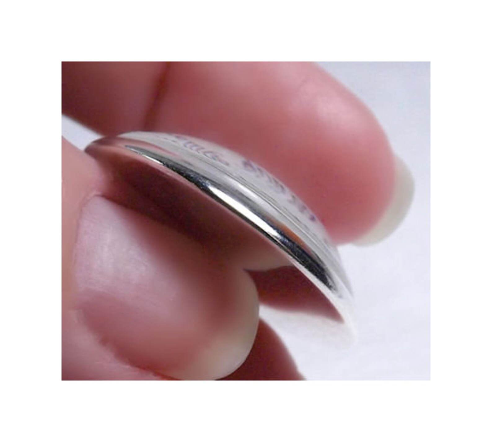 Custom Photo Pocket Charm Memory Pocket Token Memorial Photo | Etsy