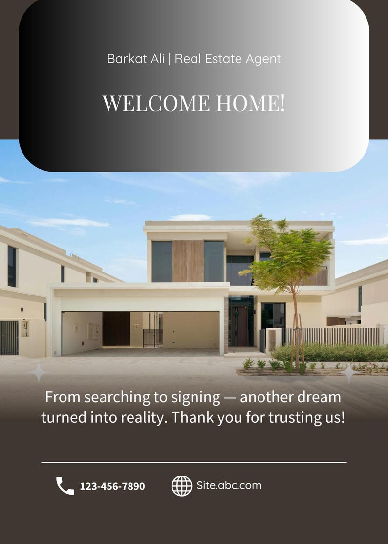 Checkliste für neuen Hausbesitzer Canva Template Digitaler Download ...