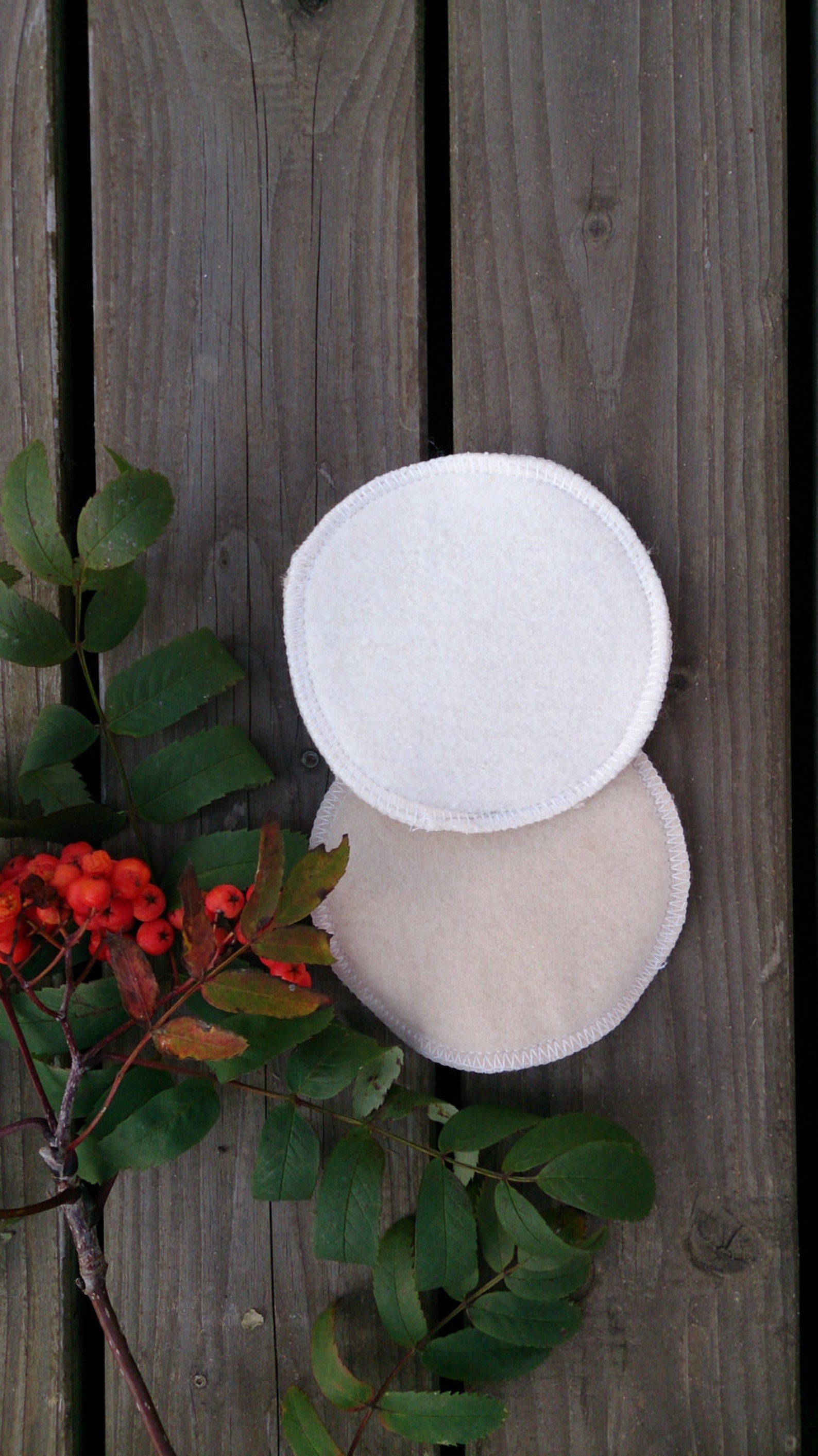 Merino Wool Hemp Cotton Nursing Pads / Sandy Color / Price for One Pair ...