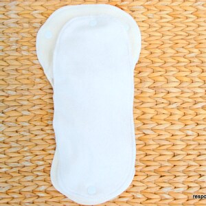 Hemp Organic Cotton Inserts Set/pack With Snaps for Wool Covers With ...