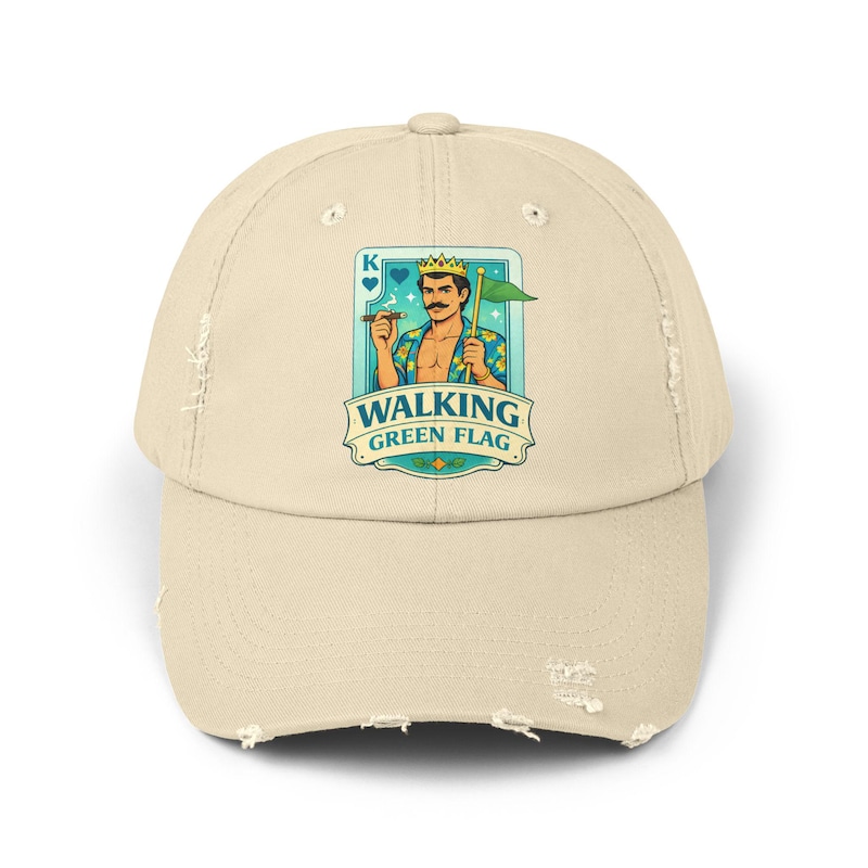 Walking Green Flag - Etsy