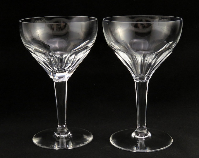 Royal Leerdam Crystal Victoria Pattern Burgundy Wine Glasses / - Etsy