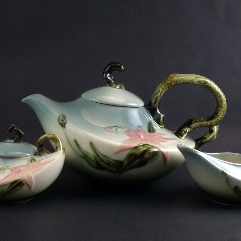 Pottery Tea Set - Etsy