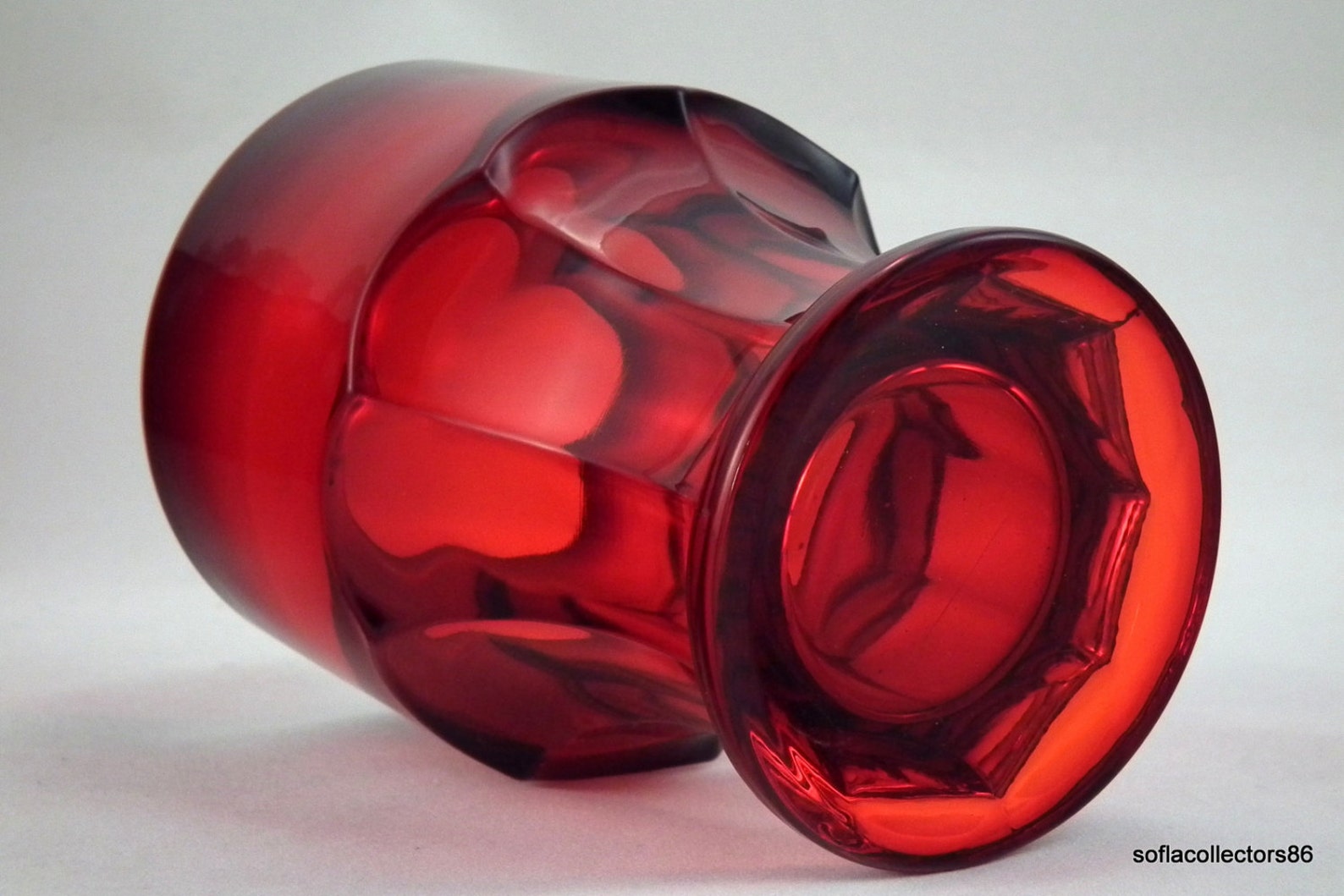 Viking 7904 Arlington Ruby Glass 8oz Flat Tumblers - Vintage 1970s 1980s Viking Glass (pairs) - Etsy