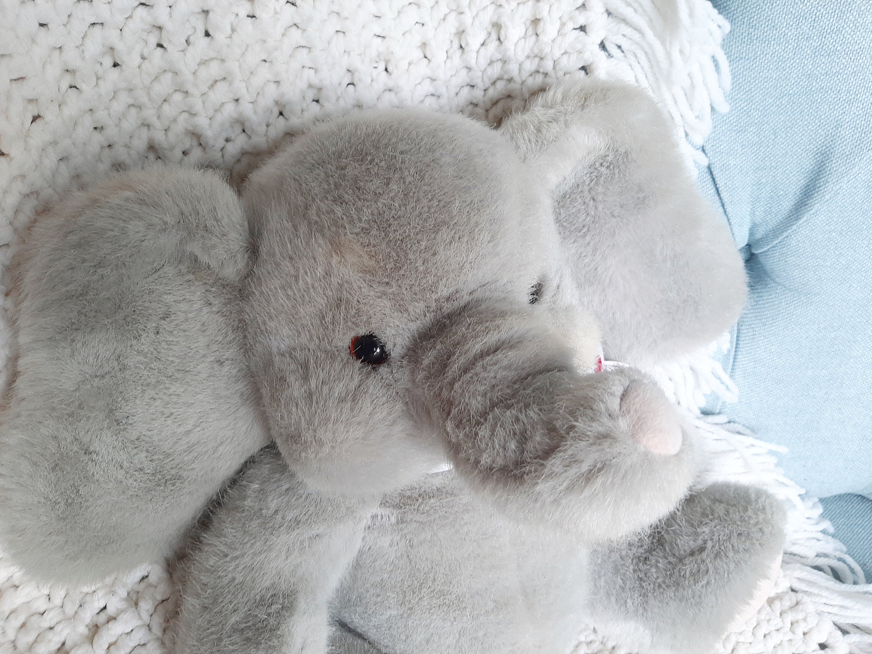 Vintage Dakin Elephant Plush Stuffed Animal 1990 Vintge | Etsy