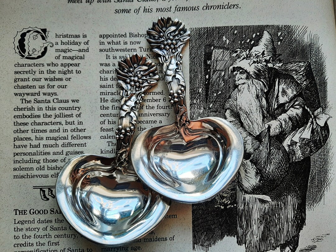 Tiffany & Co STERLING Silver Spoons Holly Bon Bon Spoons SET - Etsy