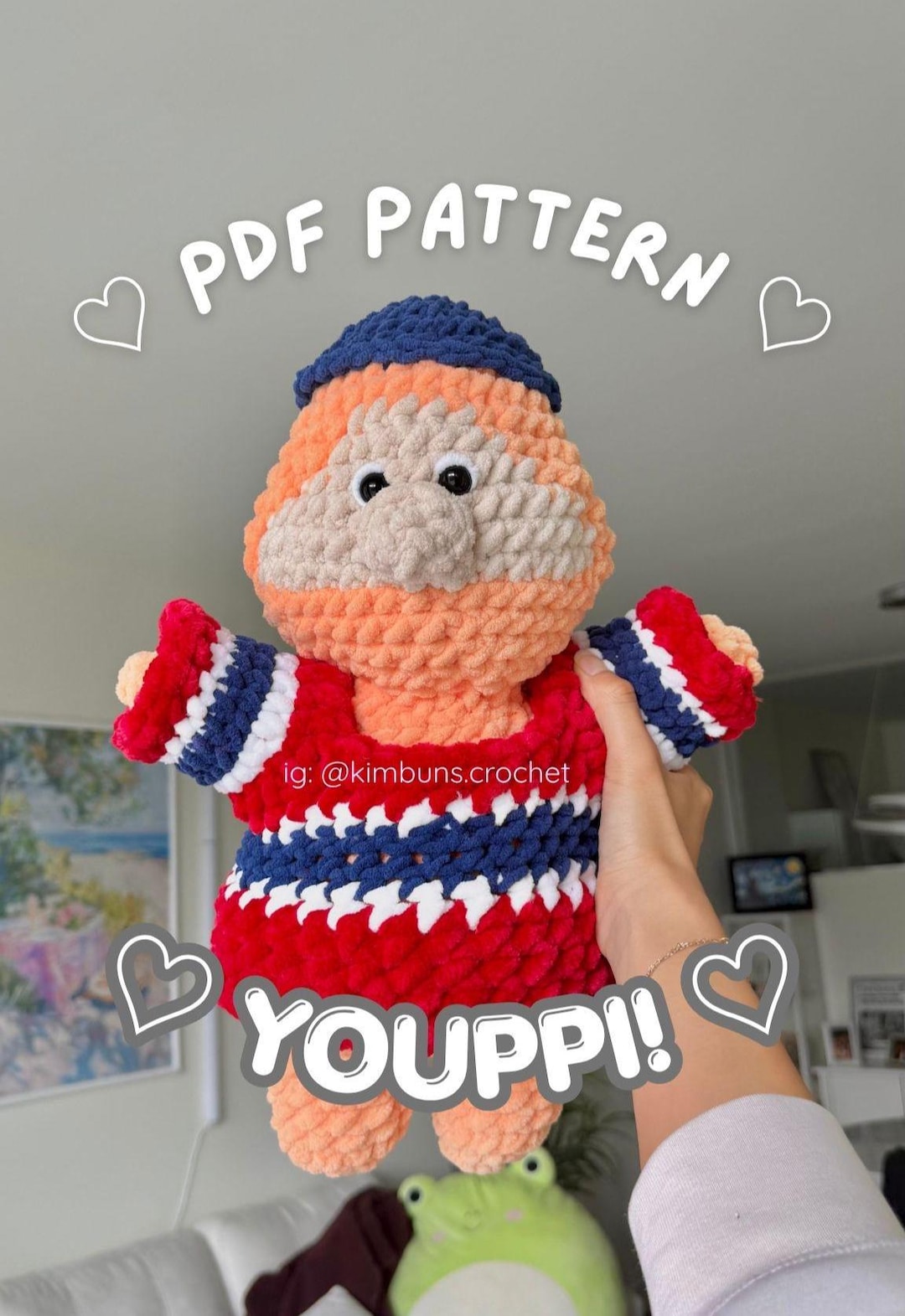Youppi Crochet Amigurumi Pattern (PDF Download) | Montreal Canadiens ...