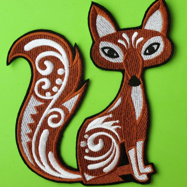 Fox Applique - Etsy