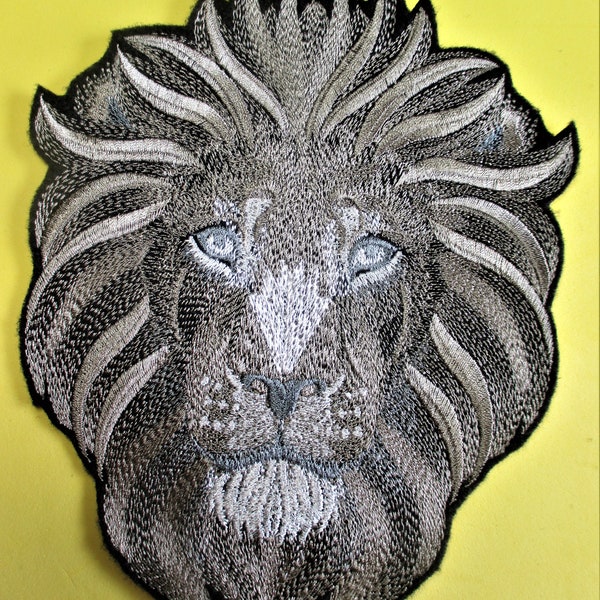 Lion Applique - Etsy