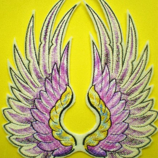 Large Iron Angel Patch - Etsy