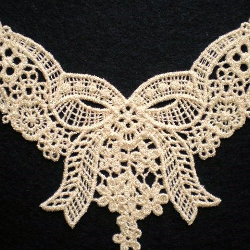 Cream Lace Collar - Etsy