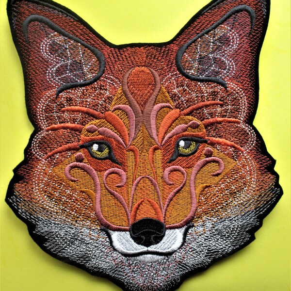 Fox Patch - Etsy
