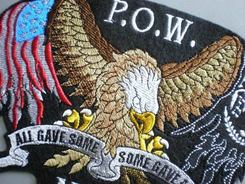 Extra Large Embroidered Eagle Applique Patch Millitary Patch - Etsy