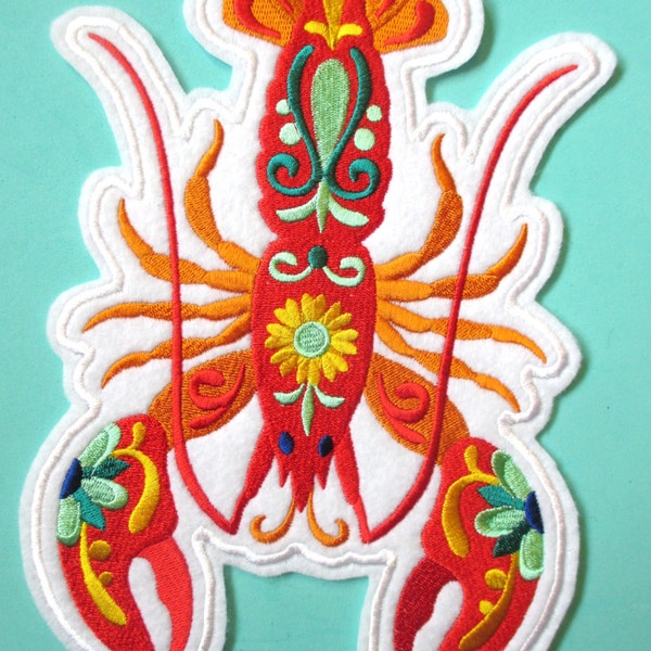 Large Embroidered Patch - Etsy