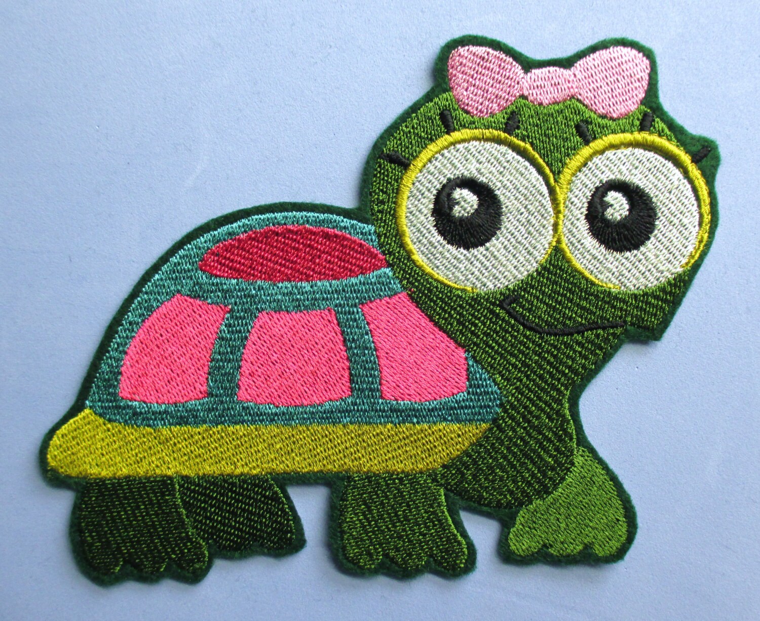 Jumbo Embroidered Turtle Applique Patch Iron on or Sew On - Etsy