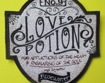 Apothecary, Love Potion No. 9, Patch Custom Made - Etsy