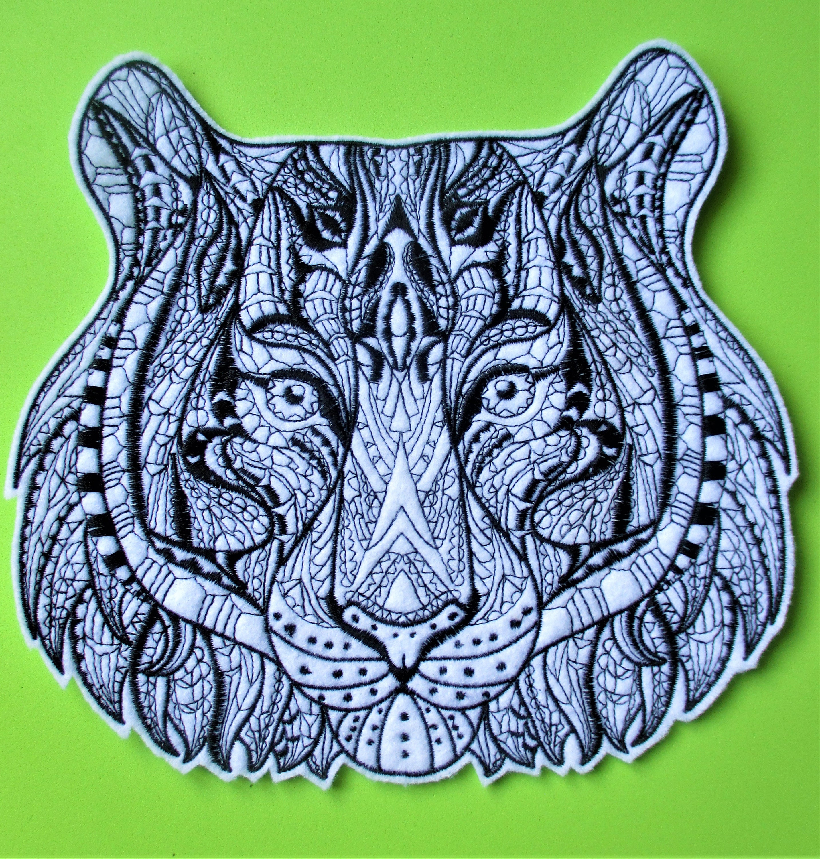 Extra Large Embroidered Lion Applique Patch Jacket Patch - Etsy