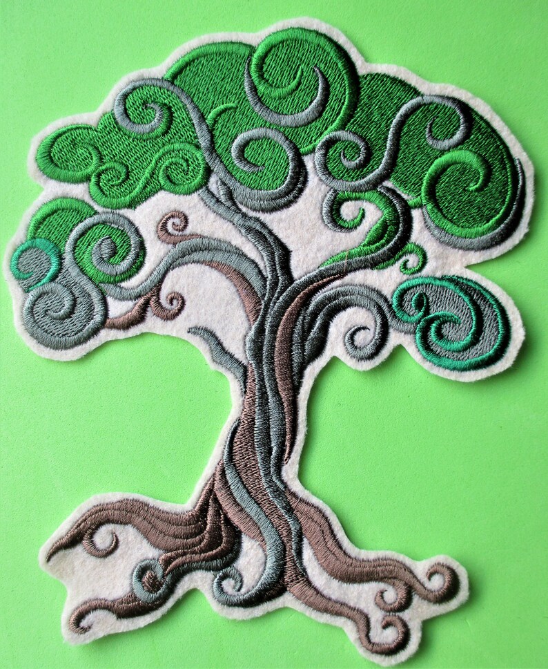Extra Large Tree of Life Applique Patch Nature Patch Hikers - Etsy